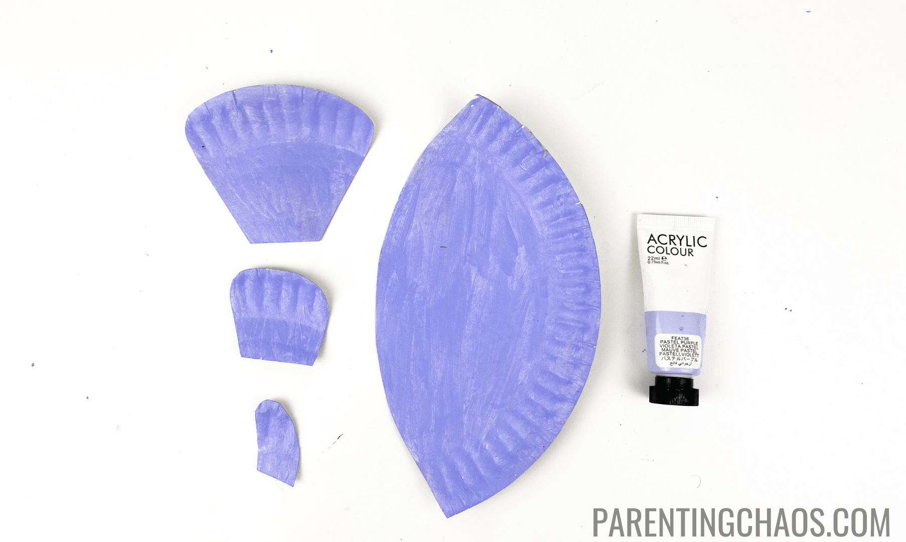 Rainbow Fish Paper Plate Craft