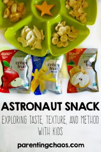 Astronaut Snack: Exploring Taste, Texture, and Method