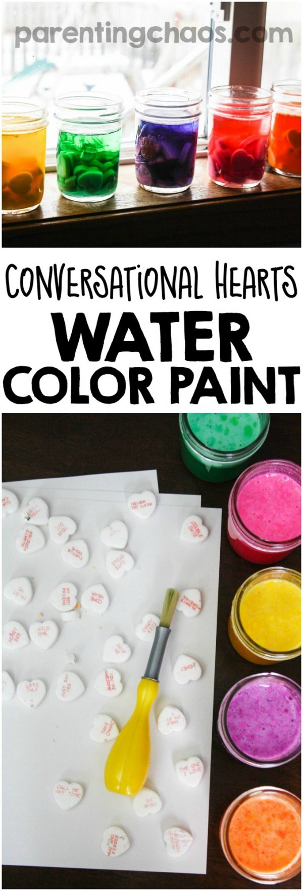 Conversation Heart Watercolors
