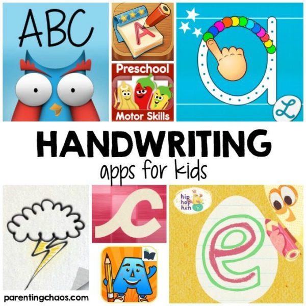 Handwriting Apps For Kids Parenting Chaos