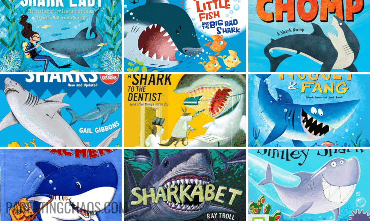The Best Shark Books for Kids ⋆ Parenting Chaos