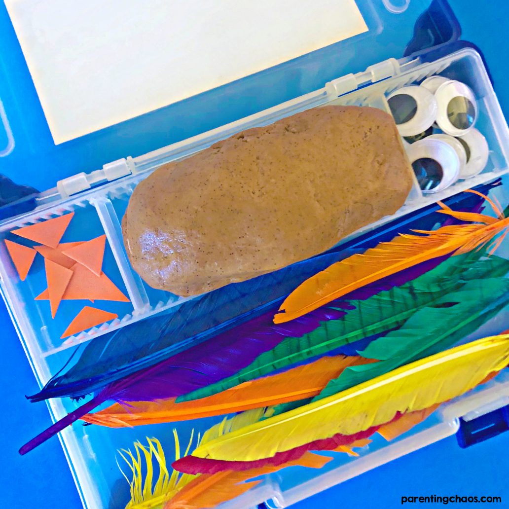 Build a Turkey Play Dough Kit ⋆ Parenting Chaos