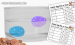 Easter Egg-speriment: Sink or Float Science Project for Kids