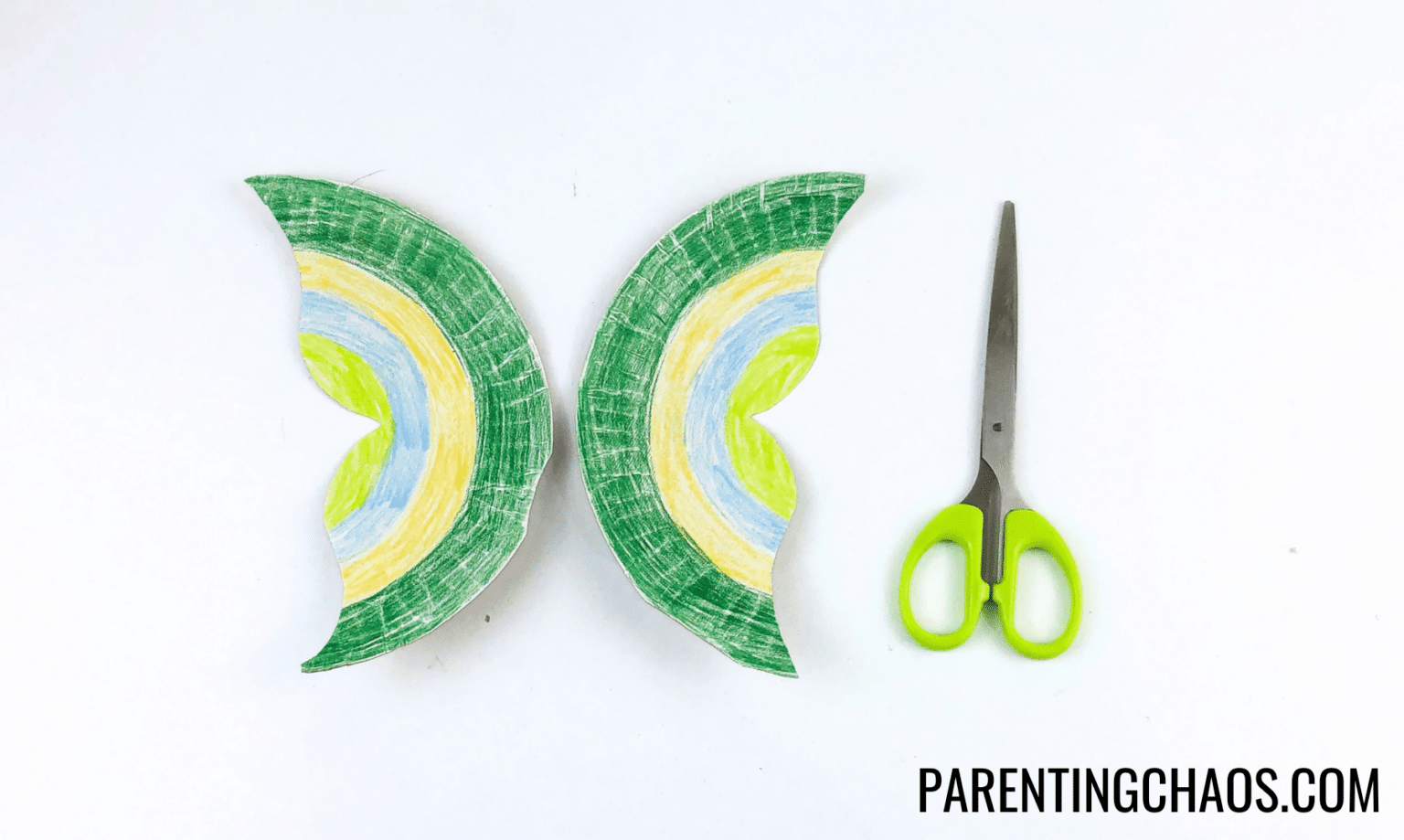 Fun Butterfly Paper Plate Craft for Kids ⋆ Parenting Chaos