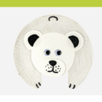 Polar Bear Paper Plate Craft ⋆ Parenting Chaos