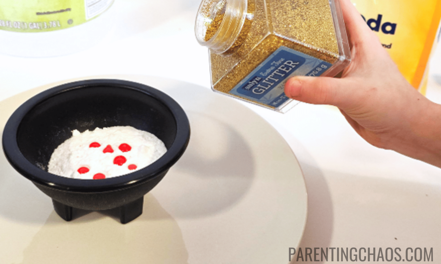 St. Patrick's Day Baking Soda Science Experiment