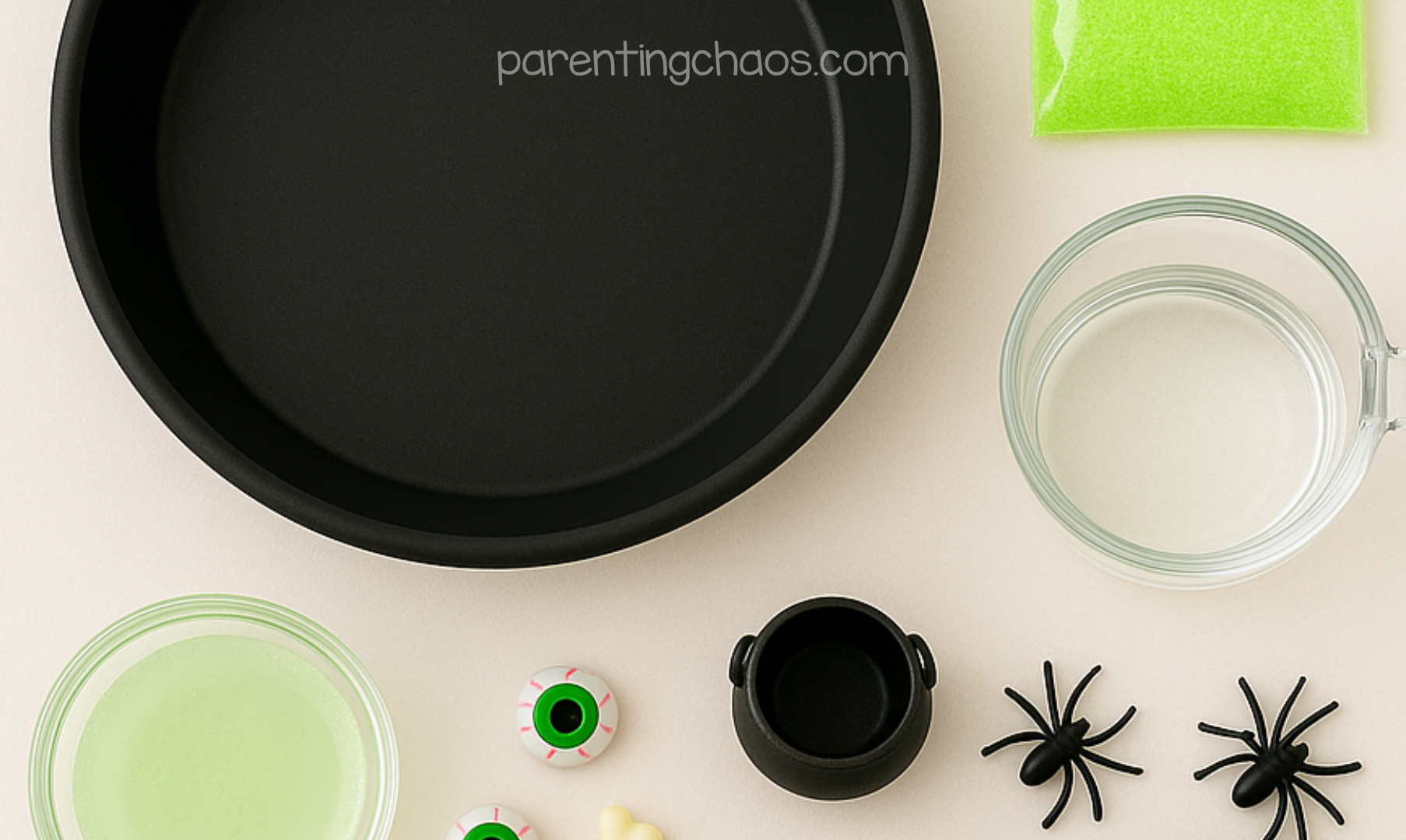Witches Brew Soap Foam Sensory Bin ⋆ Parenting Chaos