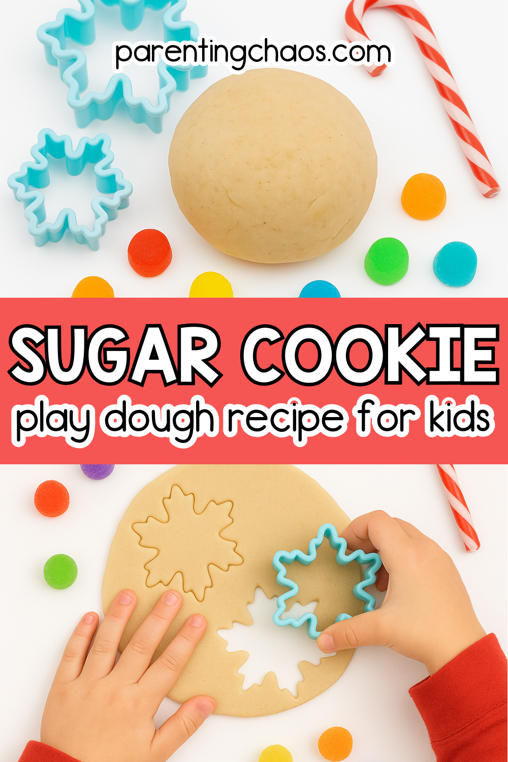 Sugar Cookie Playdough Recipe ⋆ Parenting Chaos